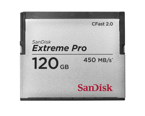 Transfer 100GB In Four Minutes With New SanDisk CFast 2.0 Cards