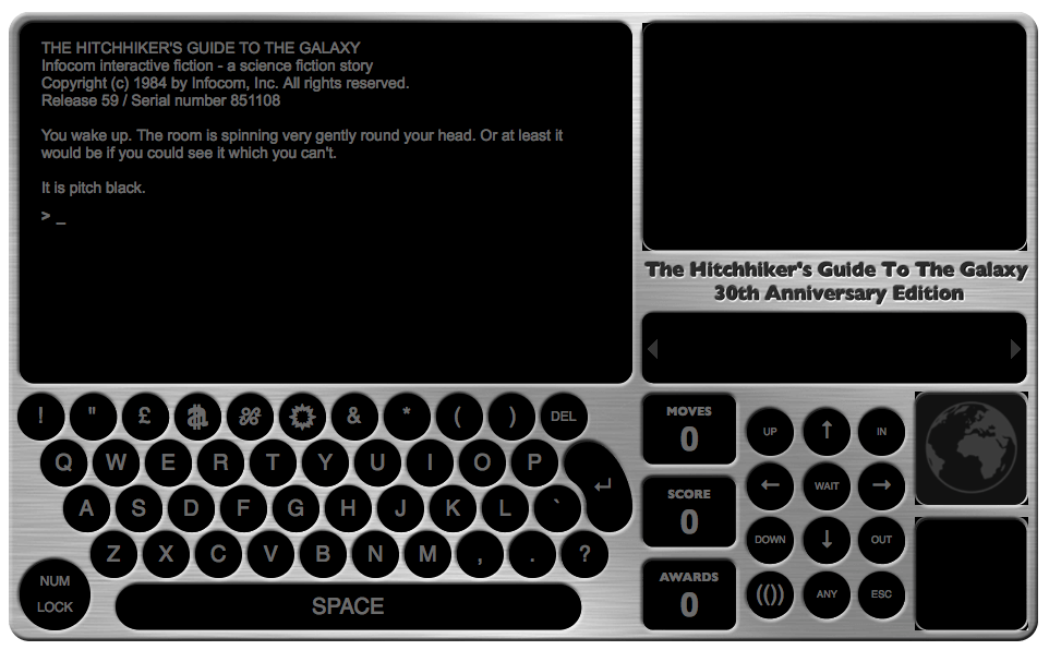 New BBC Game Celebrates Hitchhiker's Guide To The Galaxy