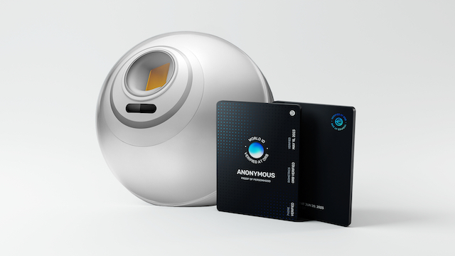 The_Worldcoin_Orb_with_World_ID_card » TechTaffy